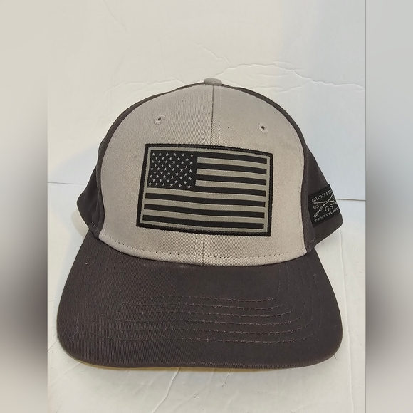 Accessories | Grunt Style Hat Cap Snapback Adjustable Gray Flag Veteran ...